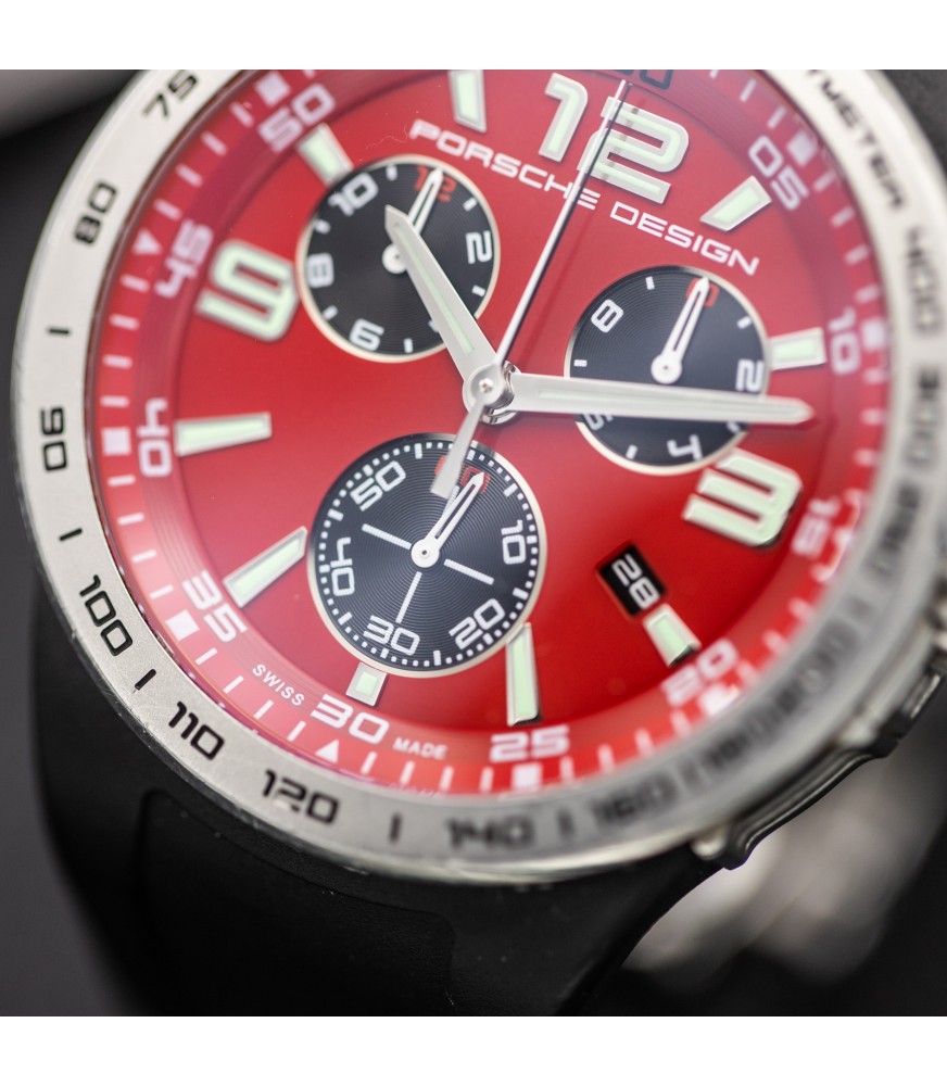 Porsche Design Flat Six Chronograph - Racing Inspired Wrist Watch - Ref ...