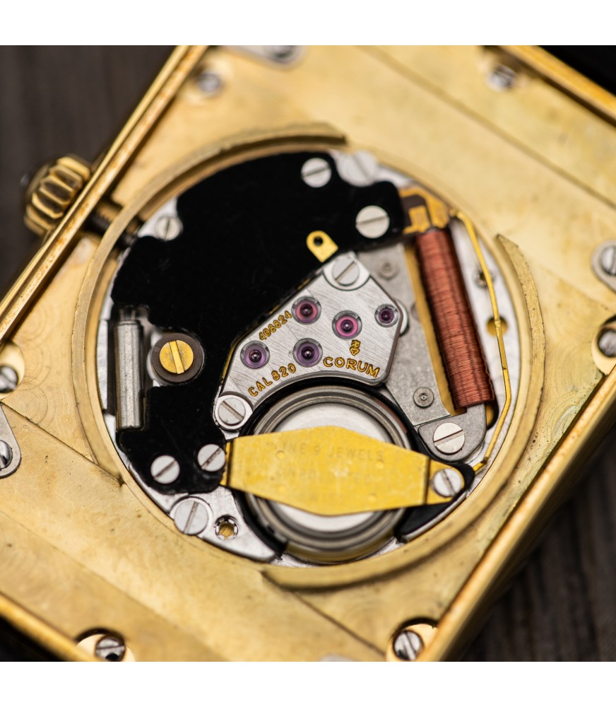 Corum 10 Gram 999.9 Ingot Watch - Men's 18k Yellow Gold Dress Watch ...