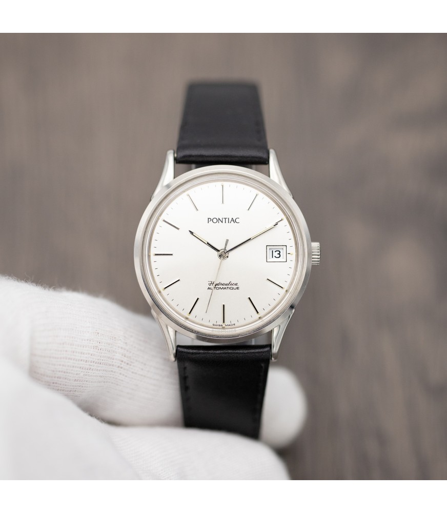 Pontiac Hydraulica Automatique - Vintage Swiss Made Men's Automatic ...
