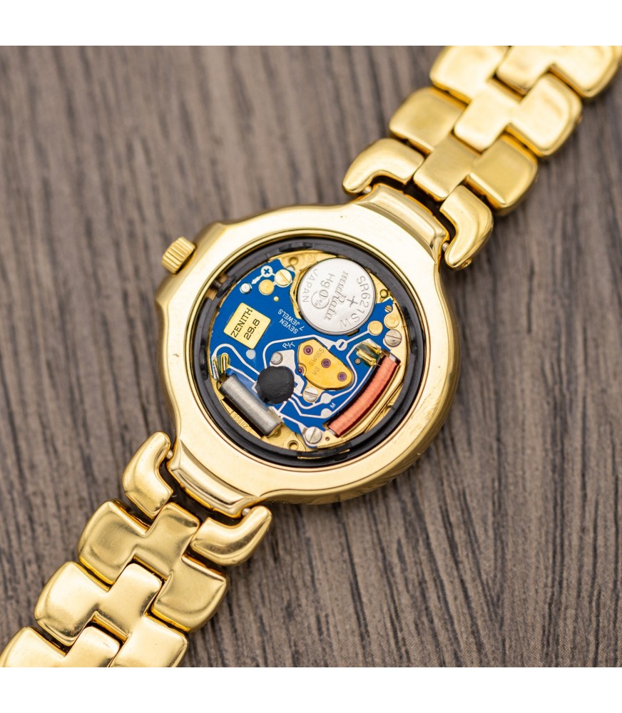 Zenith Via Veneto - Vintage Gold Plated Quartz Ladies' Watch - Ref. 50 ...