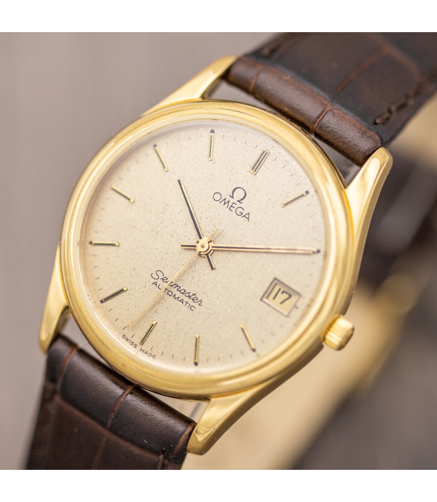 Omega Seamaster "Darwin" - Vintage Men's Dress Watch - Stardust Dial ...