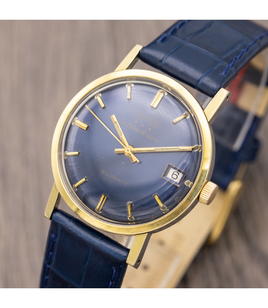 Pontiac Bilomatic Golden Arrow - Vintage Mens Automatic Watch - Ref. 45500