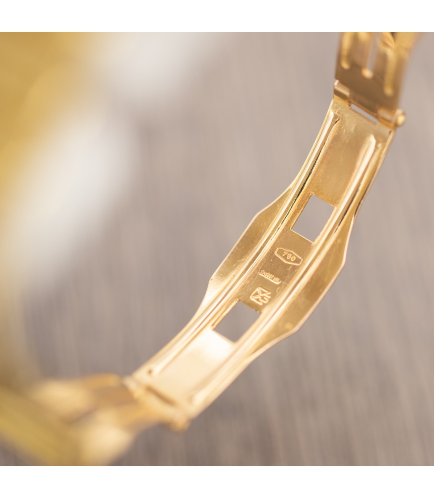 Pierre Balmain Arabesque - Vintage 18k Solid Yellow Gold & Diamond ...