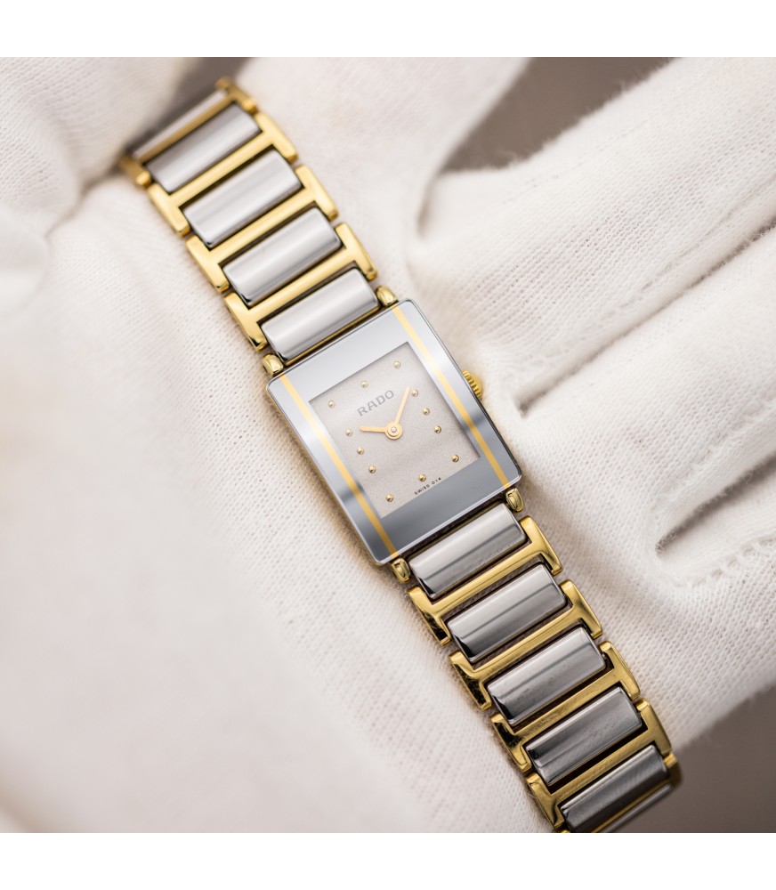 Rado Diastar - Vintage Two Tone Ceramic Ladies' Quartz Watch - Ref. 153 ...