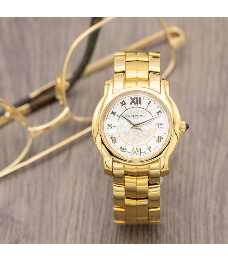 Pierre Balmain Arabesque - Vintage Gold Plated Men's Quartz Watch - Ref ...