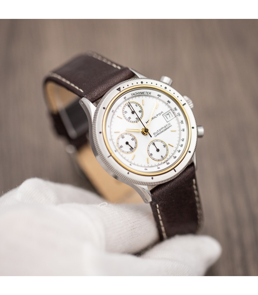 Hamilton Lancaster Chronograph - Vintage Men's Automatic Watch - Ref. 8946