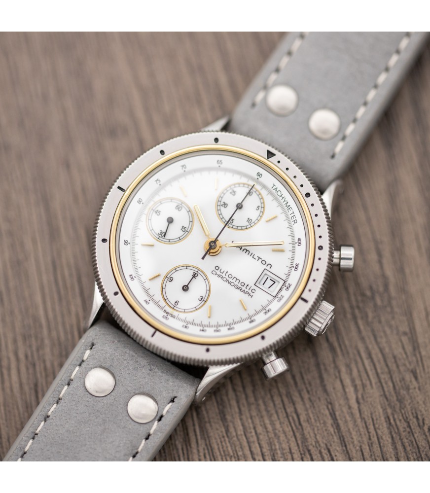 Hamilton Lancaster Chronograph - Vintage Men's Automatic Watch - Ref. 8946