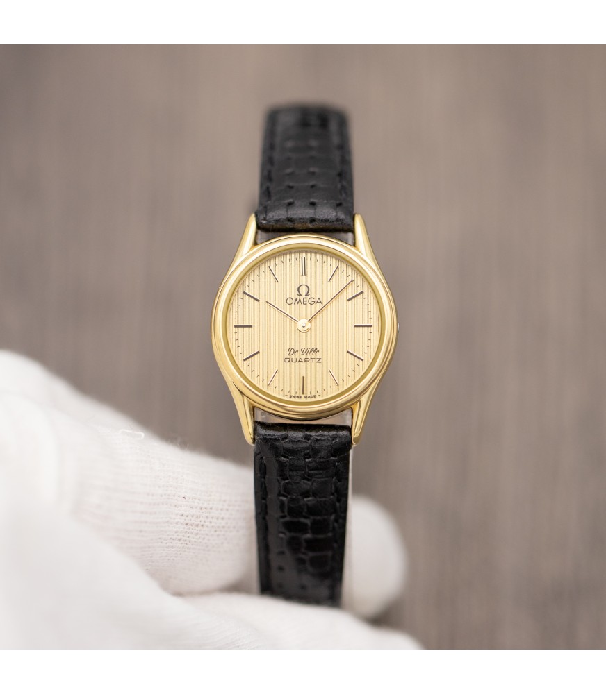 Omega De Ville Quartz - Vintage Gold Plated Ladies' Quartz Watch - Ref ...