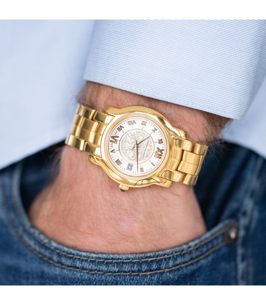 Pierre Balmain Arabesque - Vintage Gold Plated Men's Quartz Watch - Ref ...