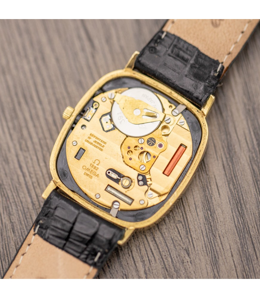 Omega De Ville Quartz - Vintage Men's Gold Plated Dress Watch - Ref ...