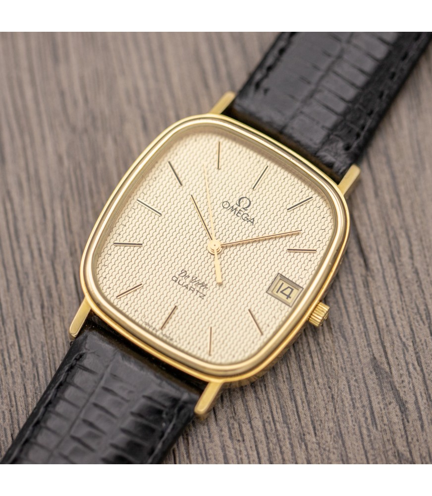 Omega De Ville Quartz - Vintage Men's Gold Plated Dress Watch - Ref ...