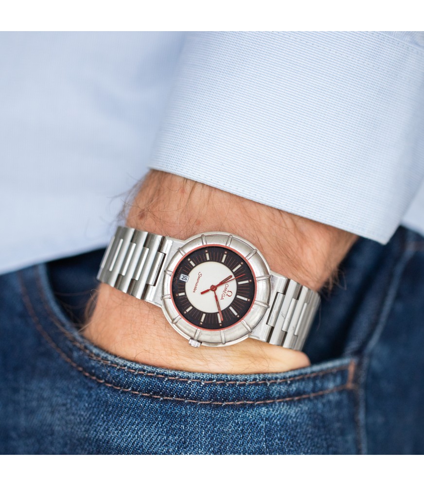 Omega Seamaster Dynamic II "Spider Case" - Vintage Men's Quartz Watch ...