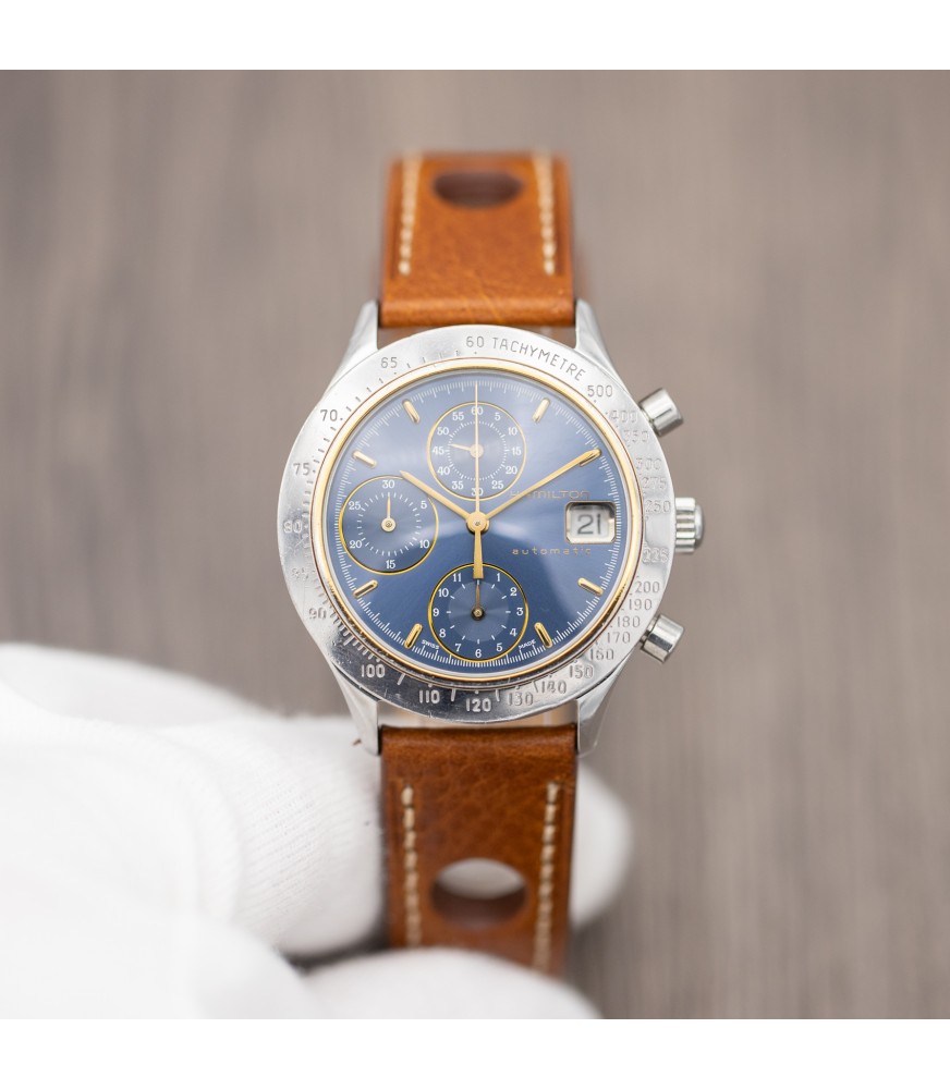 Hamilton Lancaster Chronograph - Rare Vintage Automatic Men's Watch ...