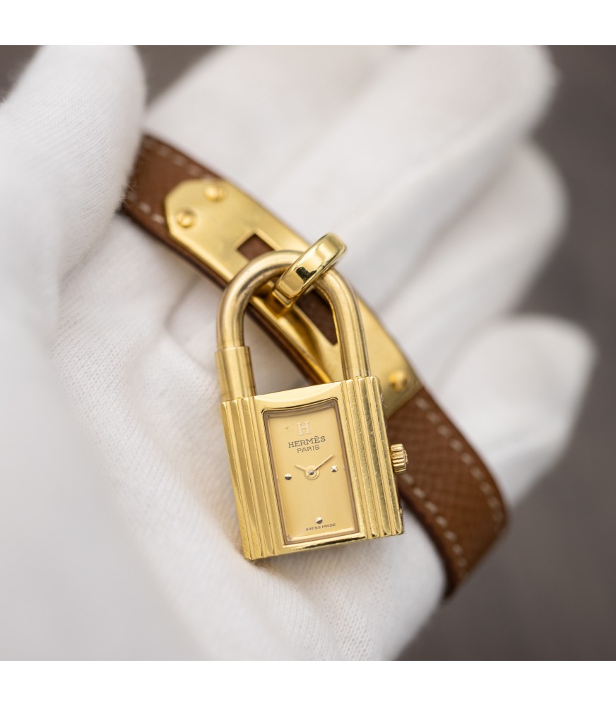 Hermès Kelly Cadena Watch - Vintage Pad Lock Quartz Ladies' Watch - Ref ...