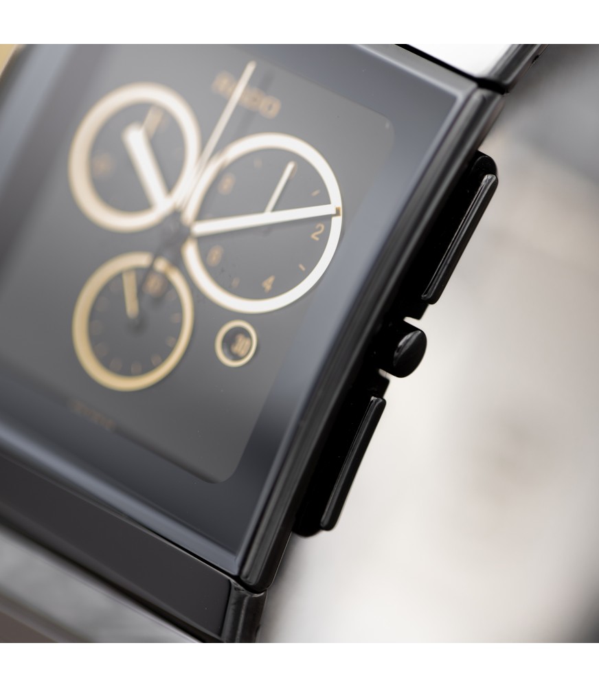 Rado Diastar Ceramica XL Chronograph - Oversize - Ceramic Men's Quartz ...