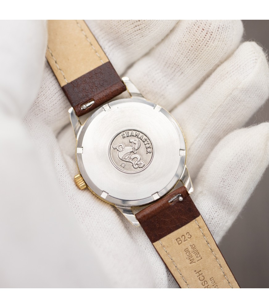 Omega Seamaster "Jumbo" - Vintage Gold Capped Manual Wind Men's Watch ...