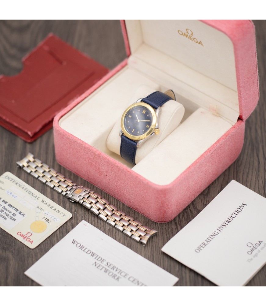 Omega Seamaster Automatic Chronometer - Rare Blue Dial - Vintage Men's ...
