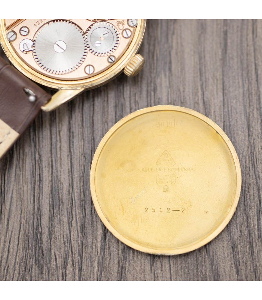 Omega Small Seconds - Vintage 1950s Manual Winding Gold Plated Dress ...