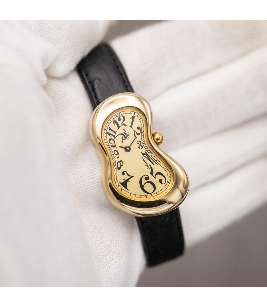 Exaequo Softwatch "Salvador Dali" - Vintage Gold Plated Quartz Watch ...