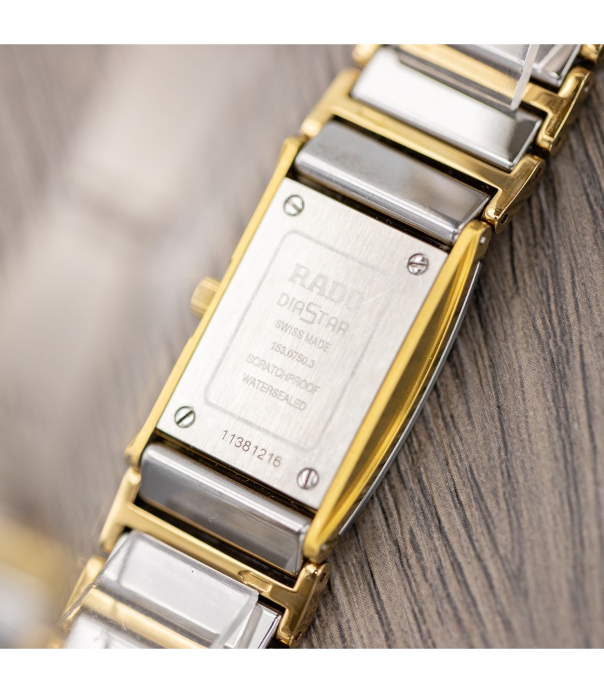 Rado Diastar Jubilé - Swiss Made Ceramic Ladies Watch Full Set - Diamond Dial - Ref. 153.0750.3