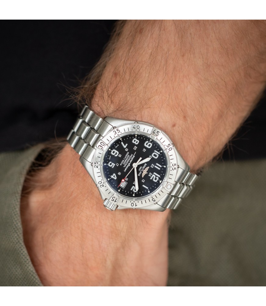 Breitling SuperOcean Professional Stainless Steel Automatic Men's Dive ...